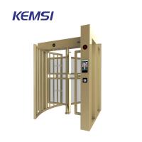 China RFID Facial Recognition Full Height Pedestrian Turnstiles Access Control SUS304 for sale