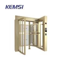 China RFID Facial Recognition Full Height Pedestrian Turnstiles Access Control SUS304 for sale