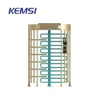 China 304 Stainless Steel Rotating Turnstile Full Height Pedestrian Turnstiles for sale