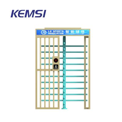 China SUS304 Full Height Security Turnstile Gate , Outdoor Facial Recognition Turnstile for sale