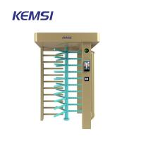 China Automatic Reset Full Height Turnstile Anti Tailgating Anti Collision Full Body Turnstile for sale