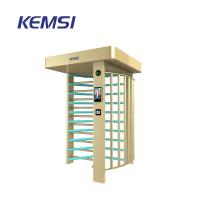 China Automatic Reset Full Height Turnstile Anti Tailgating Anti Collision Full Body Turnstile for sale
