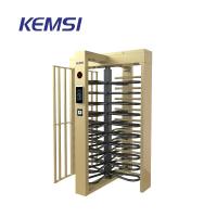 China Stainless Steel High Security Turnstile Full Length Turnstile Access Control for sale