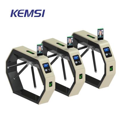 China Tripod Turnstile Gate Access Control Mechanism RFID Collector Gym Tripod Barrier Gate for sale