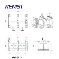 China SUS304 Swing Gate Turnstile Anti Static Entrance Access Control Turnstile Gate for sale