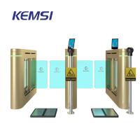 China 304 Stainless Steel ESD Turnstile Gate Security System For Cleanrooms for sale