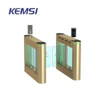 China 30-40 people/min Swing Barrier Gate , Security Turnstile Gate With Face Recognition for sale