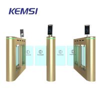 China 30-40 people/min Swing Barrier Gate , Security Turnstile Gate With Face Recognition for sale