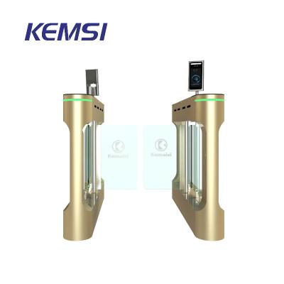 China Turnstile Security Systems Swing Gates Visitor Registration QR Code Turnstile for sale