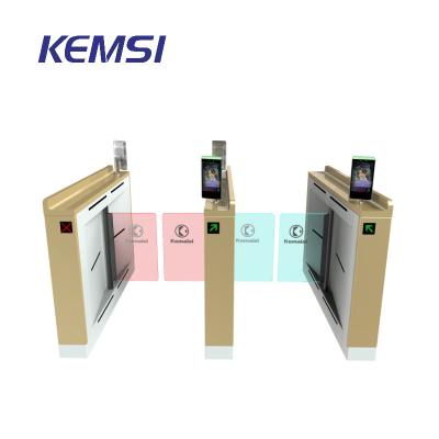 China Multi Channel Swing Barrier Gate For Exhibition Hall Crowd Flow Control System for sale