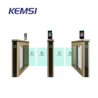 China Spot Ticket Entry Management Swing Barrier Gate Multi Channel Fast Entry for sale