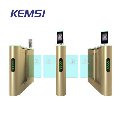 China Visitor Registration QR Code Turnstile Facial Recognition Turnstile Access Control for sale