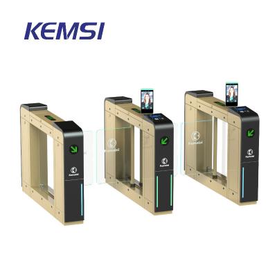 China Cinema Swing Gate Turnstile Multi Channel Fast Entry For Entrance Ticket Checking System for sale
