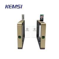 China Stainless Steel Swing Gate Turnstile Anti Tailgating For Exhibition Hall Visitor Counting System for sale