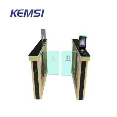 China Office Building Swing Gate Turnstile Attendance Stainless Steel Electronic Turnstile Gates for sale