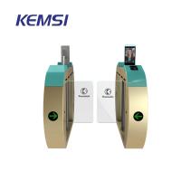 China Residential Swing Barrier Turnstile , Facial Recognition Gate 0.5 Seconds Opening for sale
