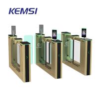 China Office Building QR Code Turnstile  , Face Recognition Gate 550mm-1000mm Width for sale