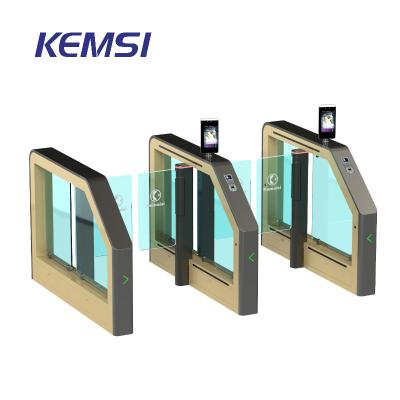 China Multi Identification Security Speed Gates 80W Swing Barrier Gate Turnstile Access Control for sale