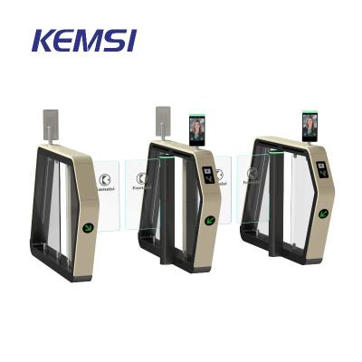 China Optical Barrier Turnstiles Security Systems , Optical Swing Turnstile Access Control System for sale