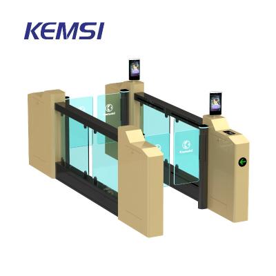 China Dual Identification Speed Gate Access Control Smarter Security Turnstiles 150W for sale