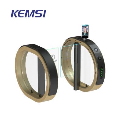 China RoHS Amusement Park Turnstile SUS304 Theme Park Turnstile With Timed Opening Control System for sale