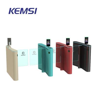 China 0.5 Seconds Opening Automatic Swing Barrier Turnstile Biometric Access Control for sale