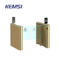China 0.5 Seconds Opening Automatic Swing Barrier Turnstile Biometric Access Control for sale
