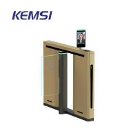 China Stainless Steel Pedestrian Speed Gates Anti Tailgating For Office Attendance Recording System for sale