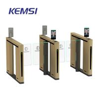 China Stainless Steel Pedestrian Speed Gates Anti Tailgating For Office Attendance Recording System for sale