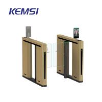 China Stainless Steel Pedestrian Speed Gates Anti Tailgating For Office Attendance Recording System for sale