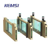 China Double Identification Speed Gate Zero Tailgating High Security Turnstile for sale