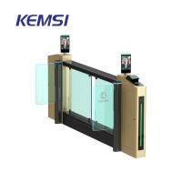 China Dual Verification Speed Gate Turnstile Waist High For Airport for sale