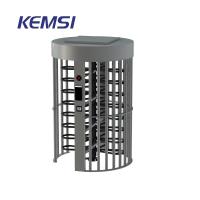 China Outdoor Full Height Turnstile Barrier Gate SUS304 Safe Entry Turnstile for sale