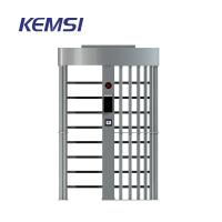 China Outdoor Full Height Turnstile Barrier Gate SUS304 Safe Entry Turnstile for sale