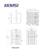 China Outdoor Access Control Turnstile Gate Full Height Rotating Turnstile With Facial Recognition for sale