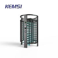 China 304 Stainless Steel Full Height Turnstile 30 People/Minute With QR Code Recognition for sale