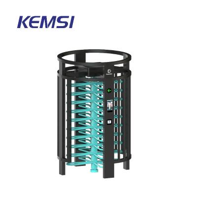 China 304 Stainless Steel Full Height Turnstile 30 People/Minute With QR Code Recognition for sale
