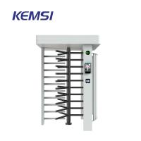 China Automatic Reset Building Site Turnstile Full Height Anti Tailgating for sale