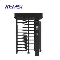 China Automatic Reset Building Site Turnstile Full Height Anti Tailgating for sale