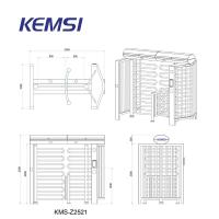 China 1.5mm SUS304 Full Body Turnstile , Bidirectional Pedestrian Turnstile Gate For Card Swiping for sale
