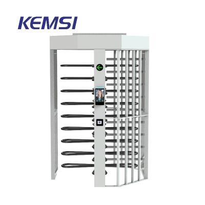 China Precise Counting Full Height Turnstile Manufacturers Pedestrian Access Control Gate for sale