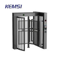 China Facial Recognition Full Height Turnstile SUS304 Stainless Steel Full Length Turnstile for sale