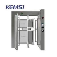 China Facial Recognition Full Height Turnstile SUS304 Stainless Steel Full Length Turnstile for sale