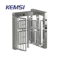 China Facial Recognition Full Height Turnstile SUS304 Stainless Steel Full Length Turnstile for sale