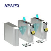 China ESD Turnstile Gate , Wing Gate Turnstile Access Control For Cleanroom for sale