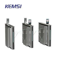 China Precise Time Control Wing Barrier Fast Passage Stainless Steel Turnstile Gate Access Control for sale