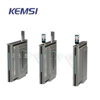 China Precise Time Control Wing Barrier Fast Passage Stainless Steel Turnstile Gate Access Control for sale