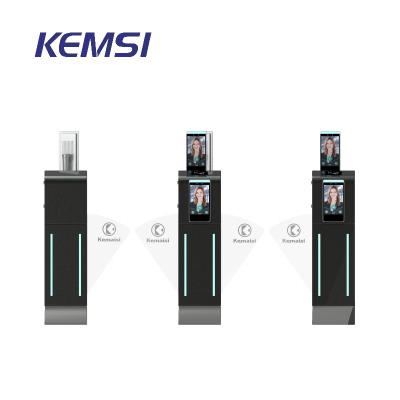 China Stainless Steel Wing Gate Turnstile Access Control For Amusement Park Entrance for sale