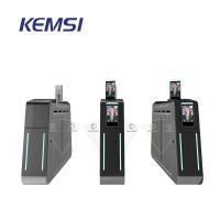 China Stainless Steel Wing Gate Turnstile Access Control For Amusement Park Entrance for sale