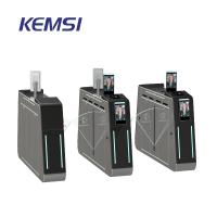 China Stainless Steel Wing Gate Turnstile Access Control For Amusement Park Entrance for sale